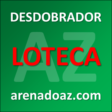 LOTECA 1255 - SUPER DESDOBRADOR - Arena do AZ